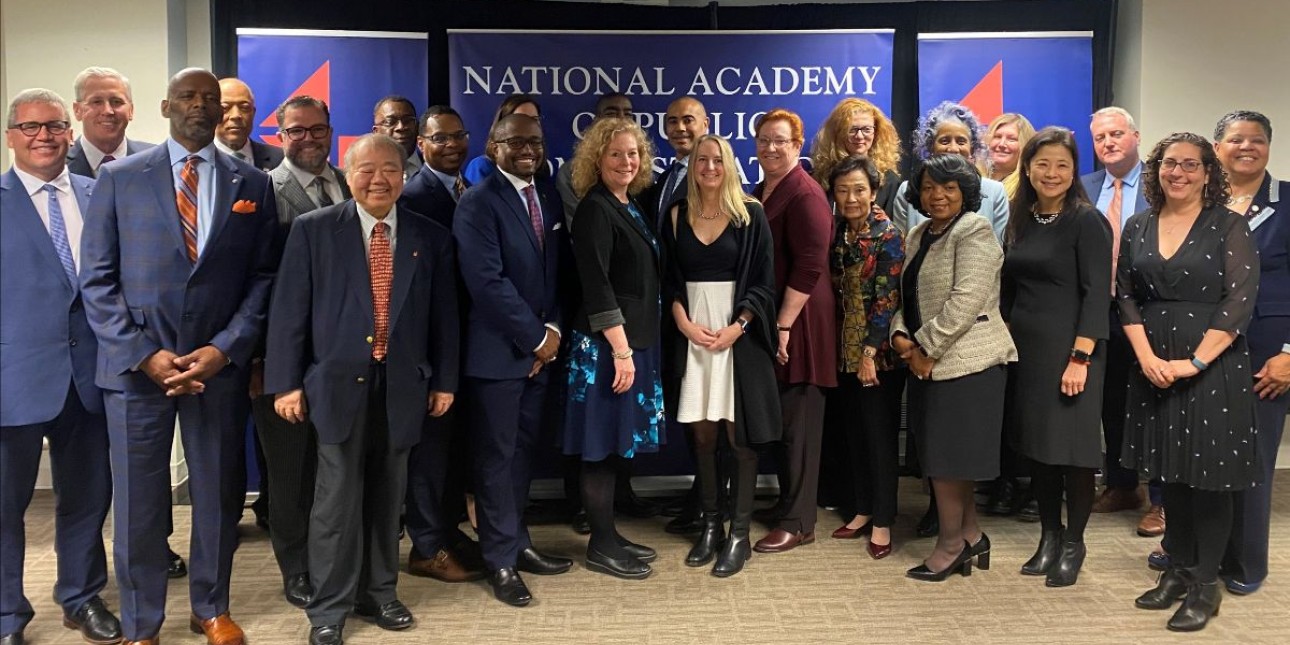Alliance Leadership on Display at NAPA Fall Meeting | The Volcker Alliance