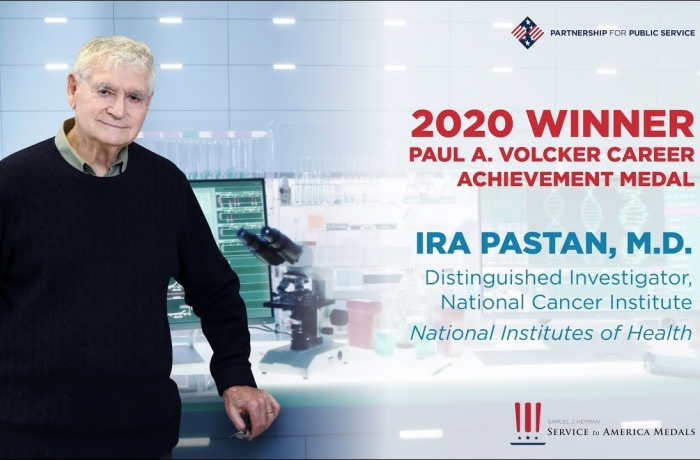 Dr. Ira Pastan Wins 2020 Paul A. Volcker Career Achievement Medal | The ...