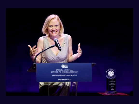 Melissa Emrey-Arras Wins the Paul A. Volcker Career Achievement Medal ...